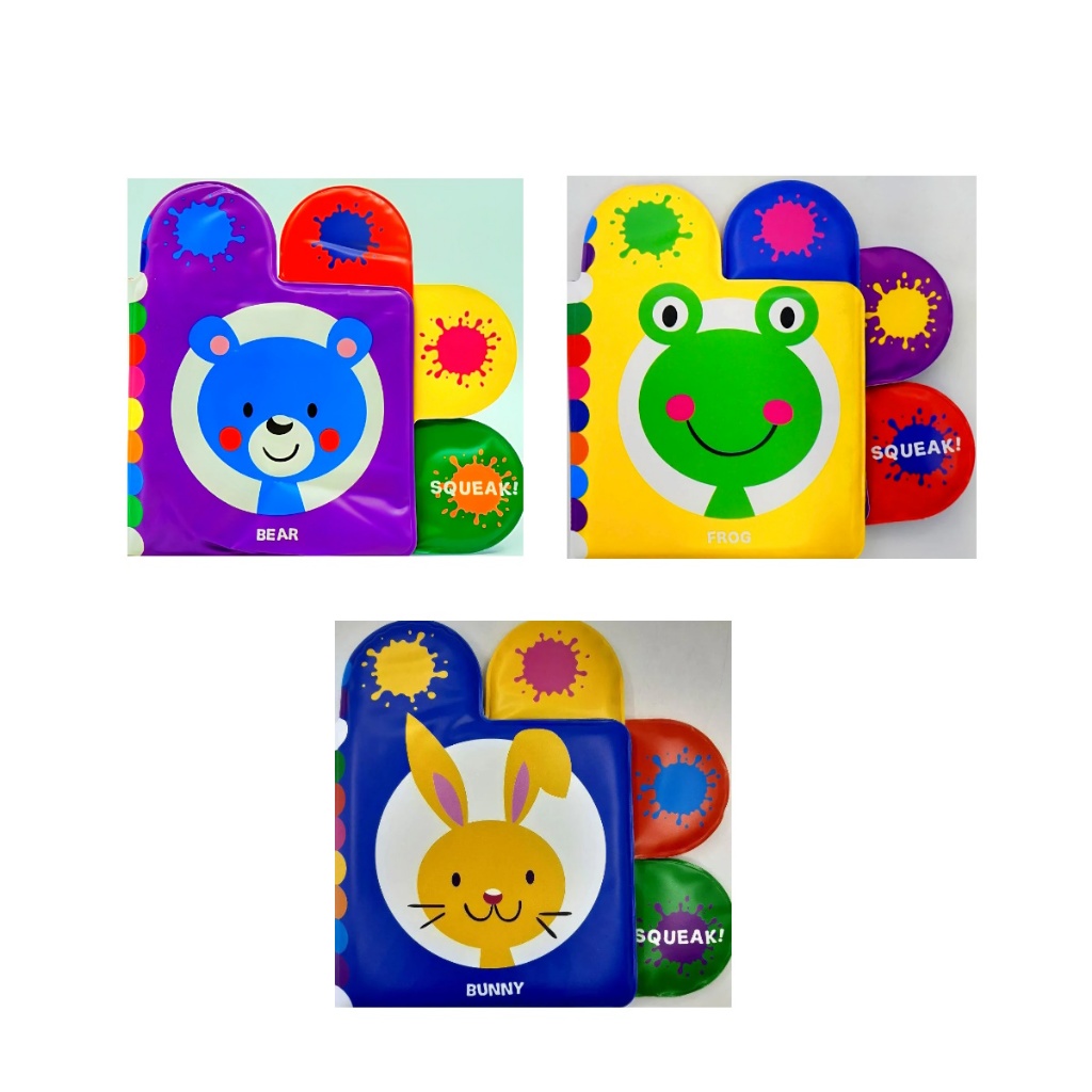 Squeaky Bath Book (Assorted) | Shopee Malaysia