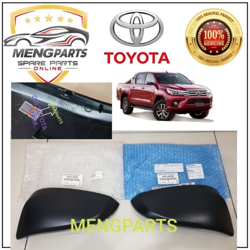 ORIGINAL HILUX REVO ROCCO ROGUE GUN125 GUN126 2016Y-2025Y SIDE MIRROR ...