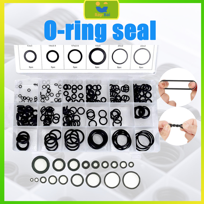 O-Ring Seal Gaskets Nitrile Rubber Ring Sealing Hydraulic Plumbing ...