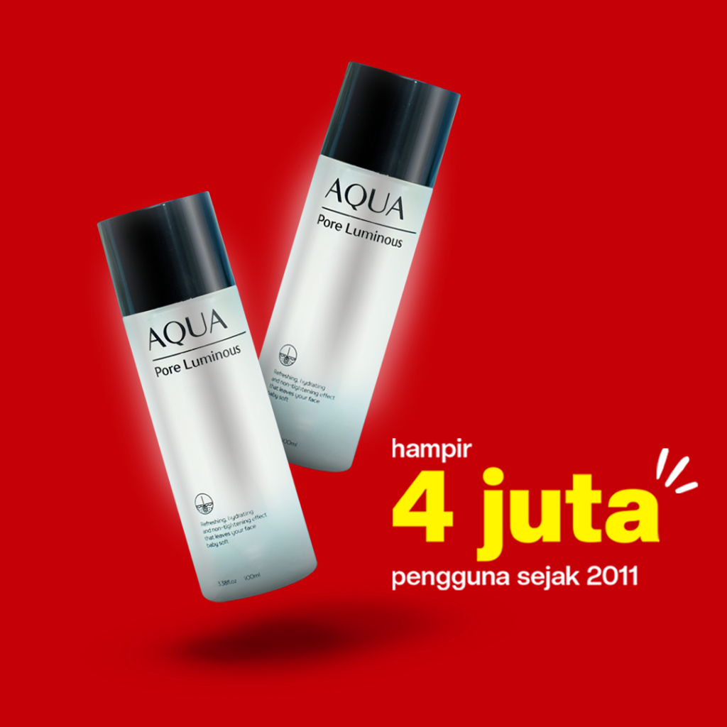 AQUA DUO PORE LUMINOUS | 20X Ultra Whitening Booster | | Shopee Malaysia