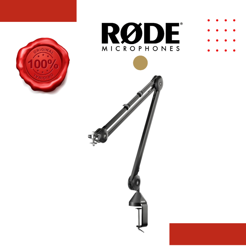 Rode PSA1 Studio Boom Arm for Radio, Broadcast, Studio and Home Use ...