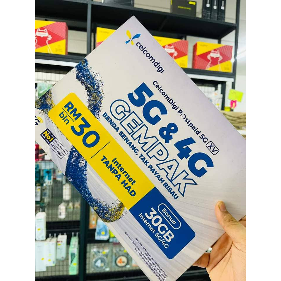 postpaid celcom digi/boleh kekalkan no lama/MNP/boleh pilih no 4 angka ...