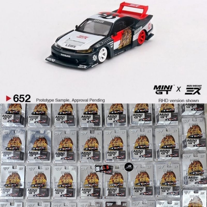 Mini GT Nissan Silvia S15 LB Garuda Mizu Exclusive | Shopee Malaysia