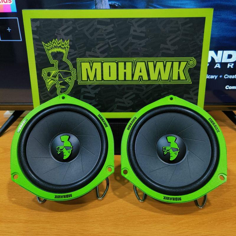MIDBASS MOHAWK GREEN SERIES LIMITED EDITION PLUG & PLAY PERODUA PROTON ...