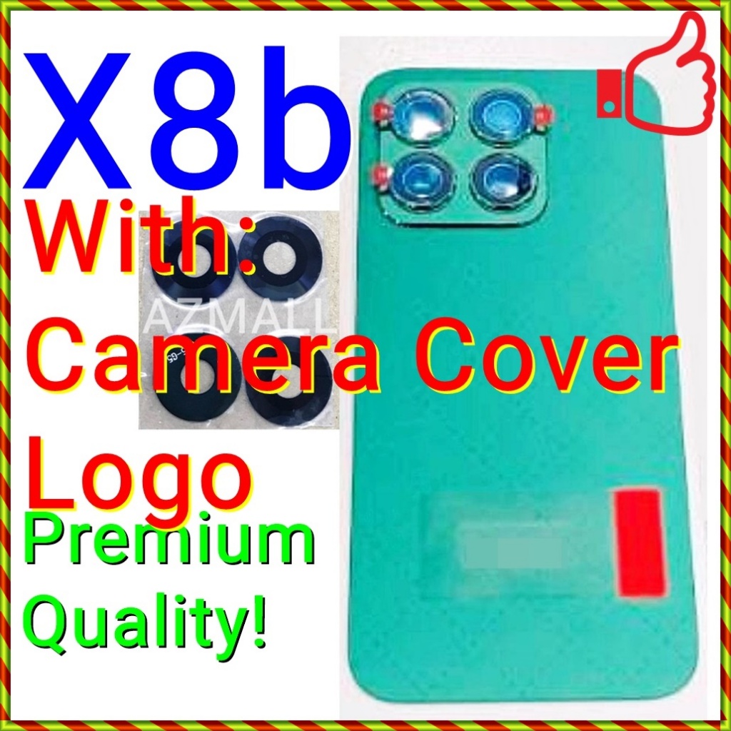 (3 Colors) NEW ORI Back Battery Camera Glass Cover Housing for Honor ...