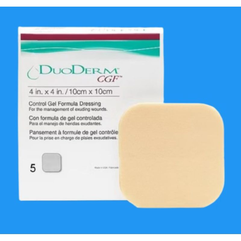 DuoDerm CGF - Control Gel Formula Dressing. Plaster Tampal Luka Bad ...