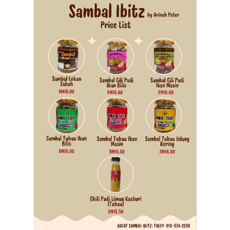 Sambal Tuhau Cili Padi Ibitz | Shopee Malaysia