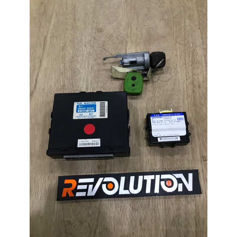 Perodua Myvi 1.0 Engine Ecu 89560-BZ031 (item used half /cut) | Shopee ...