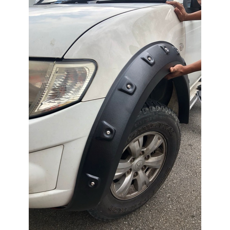 Mitsubishi triton 2005 - 2014 front side fender arch arches flare ...