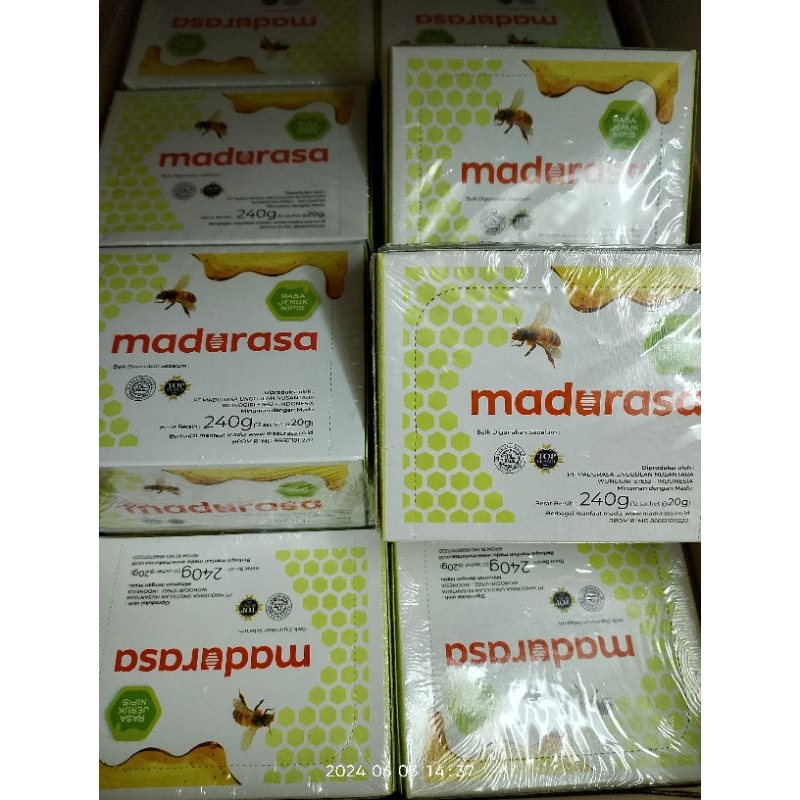 MADURASA (Rasa Jeruk nipis) Original 1Box isi 12 sachet | Shopee Malaysia