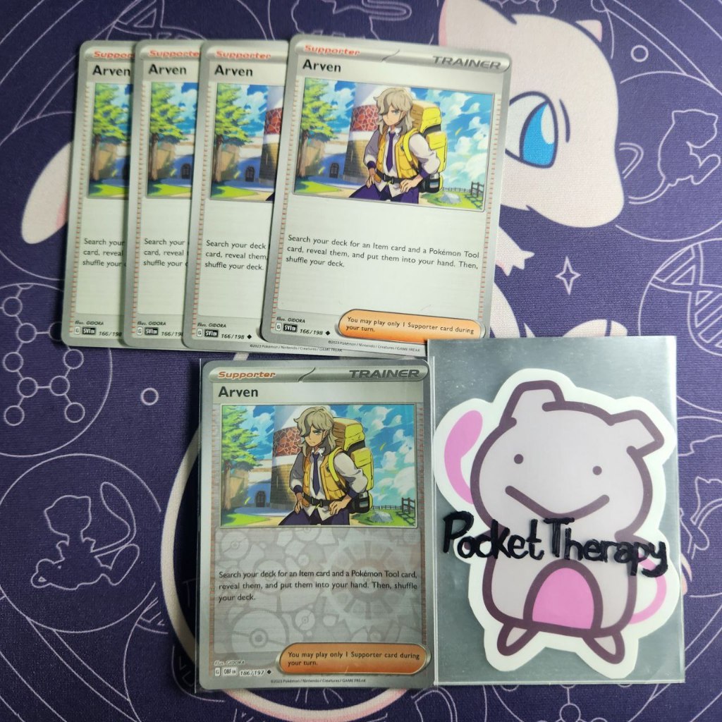 Pokemon Cards SV01 & SV03 Arven NA & RH - POCKET THERAPY | Shopee Malaysia