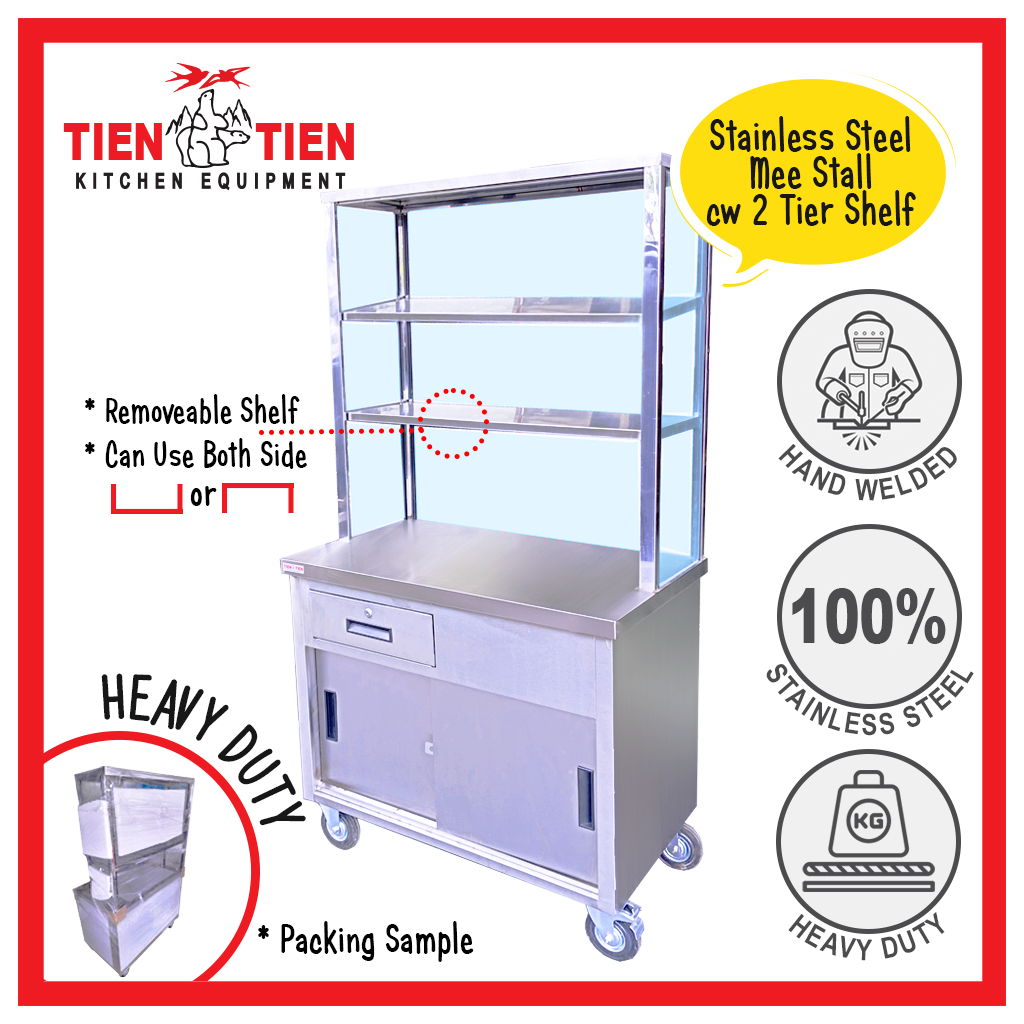 TIEN TIEN Stainless Steel Mee Stall Chicken Rice Stall Prawn Mee Stall ...