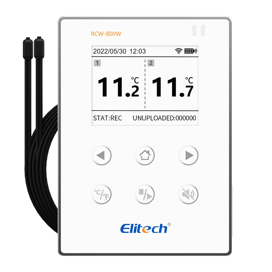 RCW-800W-TDE WIFI DATA LOGGER (External 2 temperature probe) | Shopee ...
