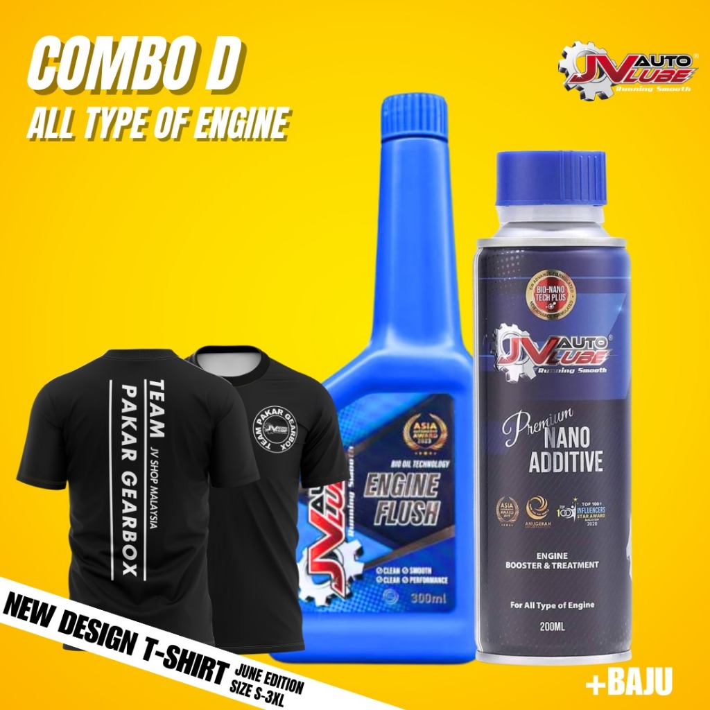 Combo D Penjagaan Enjin (Engine Flush+Engine Treatment) | Shopee Malaysia
