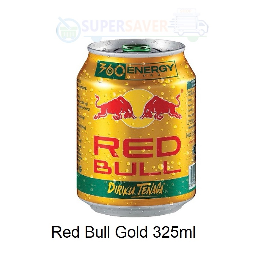 RedBull Gold Energy/Sparkling Drinks 250ml/325ml/Can | Shopee Malaysia