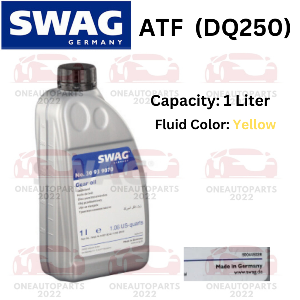(MADE IN GERMANY) SWAG ATF DSG OIL DQ250 AUDI TT TTS 8J3 8J9 Q3 1.4 2.0 ...