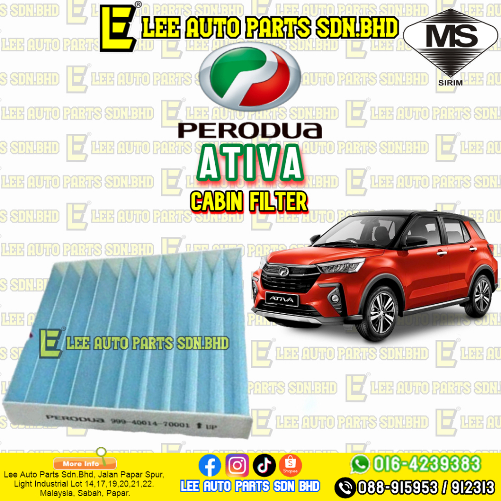 PERODUA ATIVA CABIN AIR COND FILTER | Shopee Malaysia