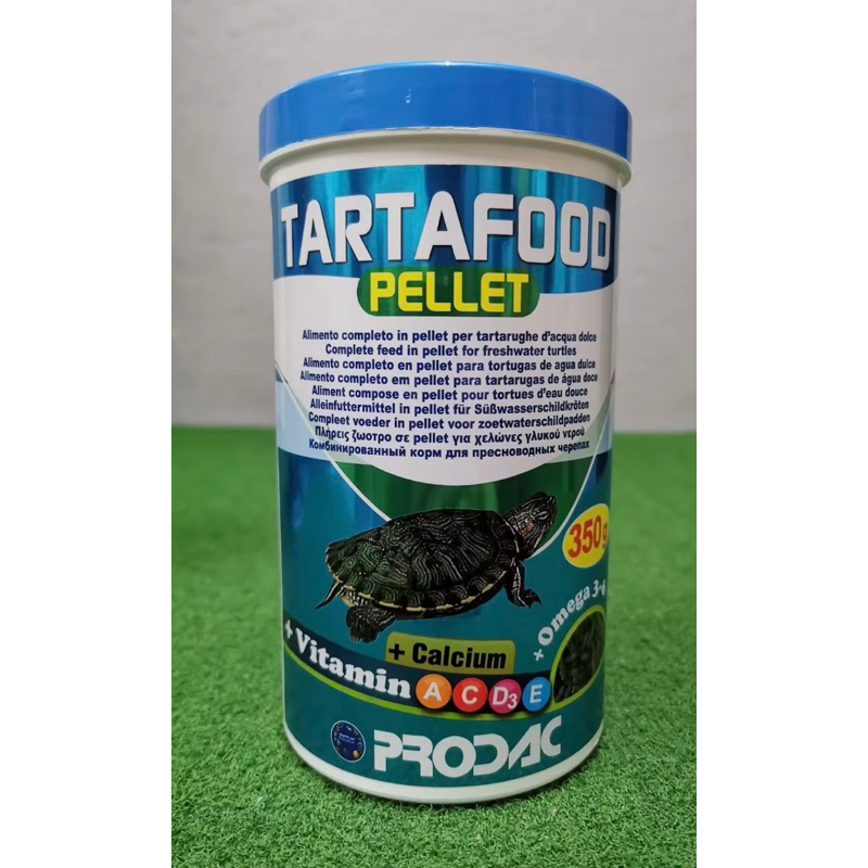 Prodac Tartafood Pellet Turtle Pellet 350g /Makanan kura kura | Shopee ...