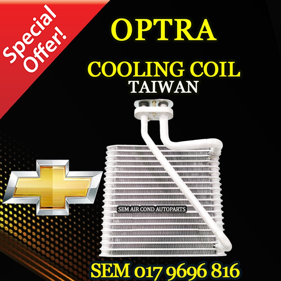 CHEVROLET OPTRA TAIWAN NEW COOLING COIL/ EVAPORATOR (CAR AIRCOND SYSTEM ...