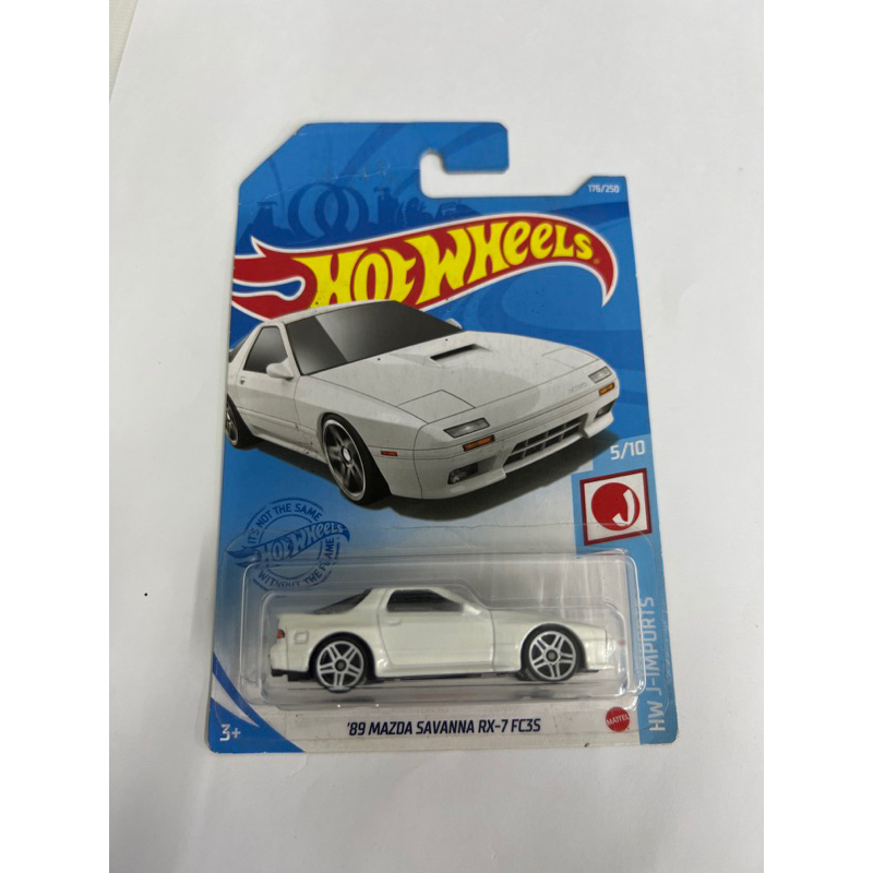 HOT WHEELS ‘89 MAZDA SAVANNA RX-7 FC35 (WHITE) | Shopee Malaysia