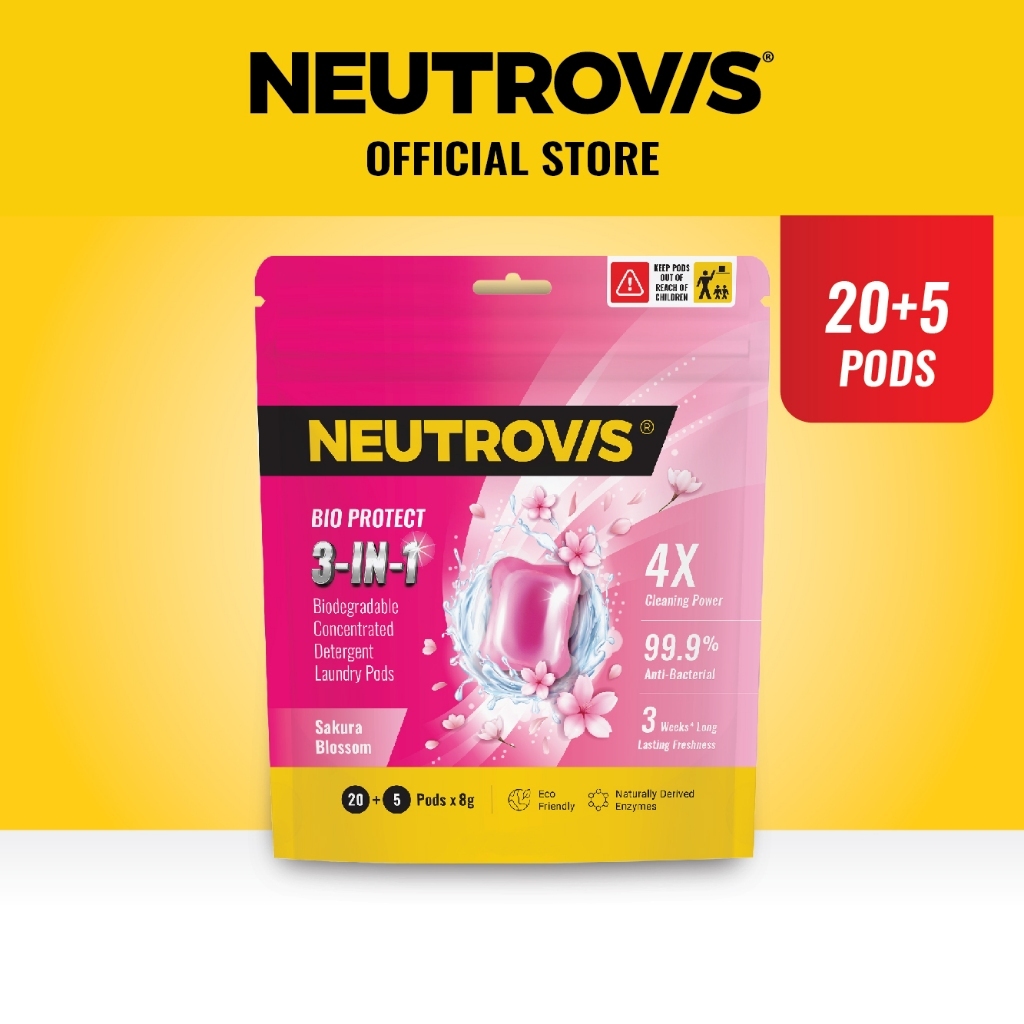 PENCUCI NEUTROVIS 3-IN-1 BIODEGRADABLE CONCENTRATED DETERGENT LAUNDRY ...
