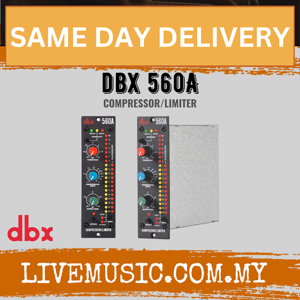 Dbx By Harman 560A Compressor/Limiter - 500 Series ( dbx560A / dbx-560 ...