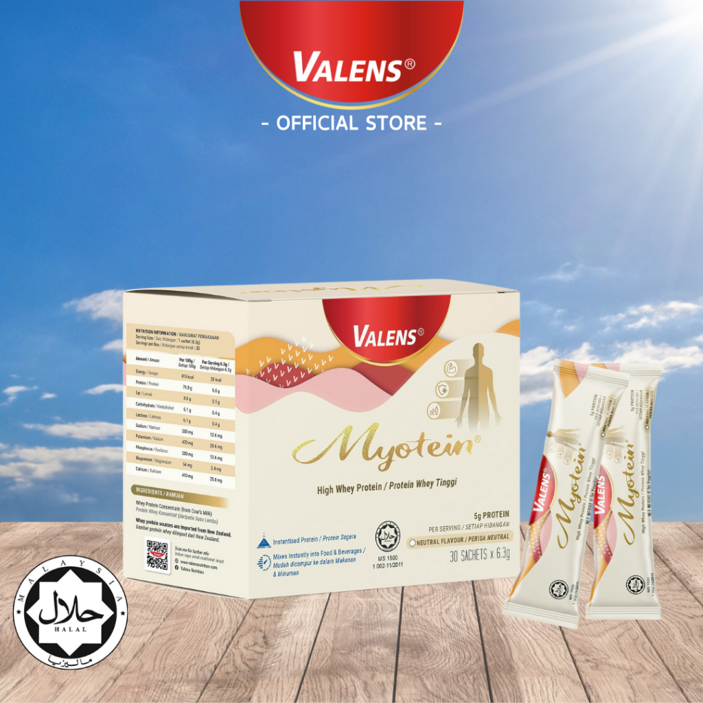 【Valens Official】Myotein High Whey Protein 30 Sachets | Shopee Malaysia