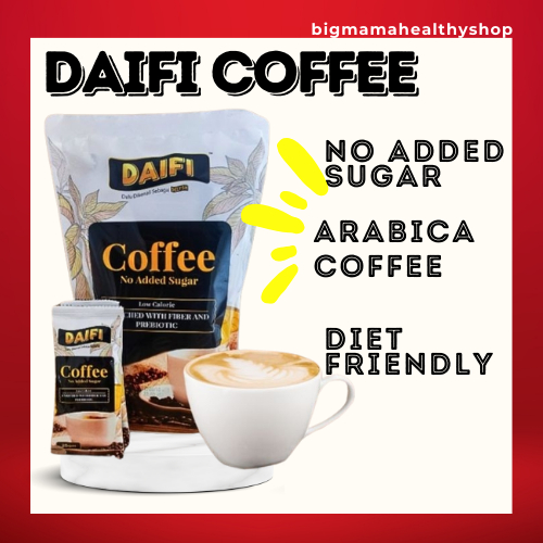 Kopi Delysh Daifi Coffee No Added Sugar Arabica 3 in 1 Instan Coffee ...