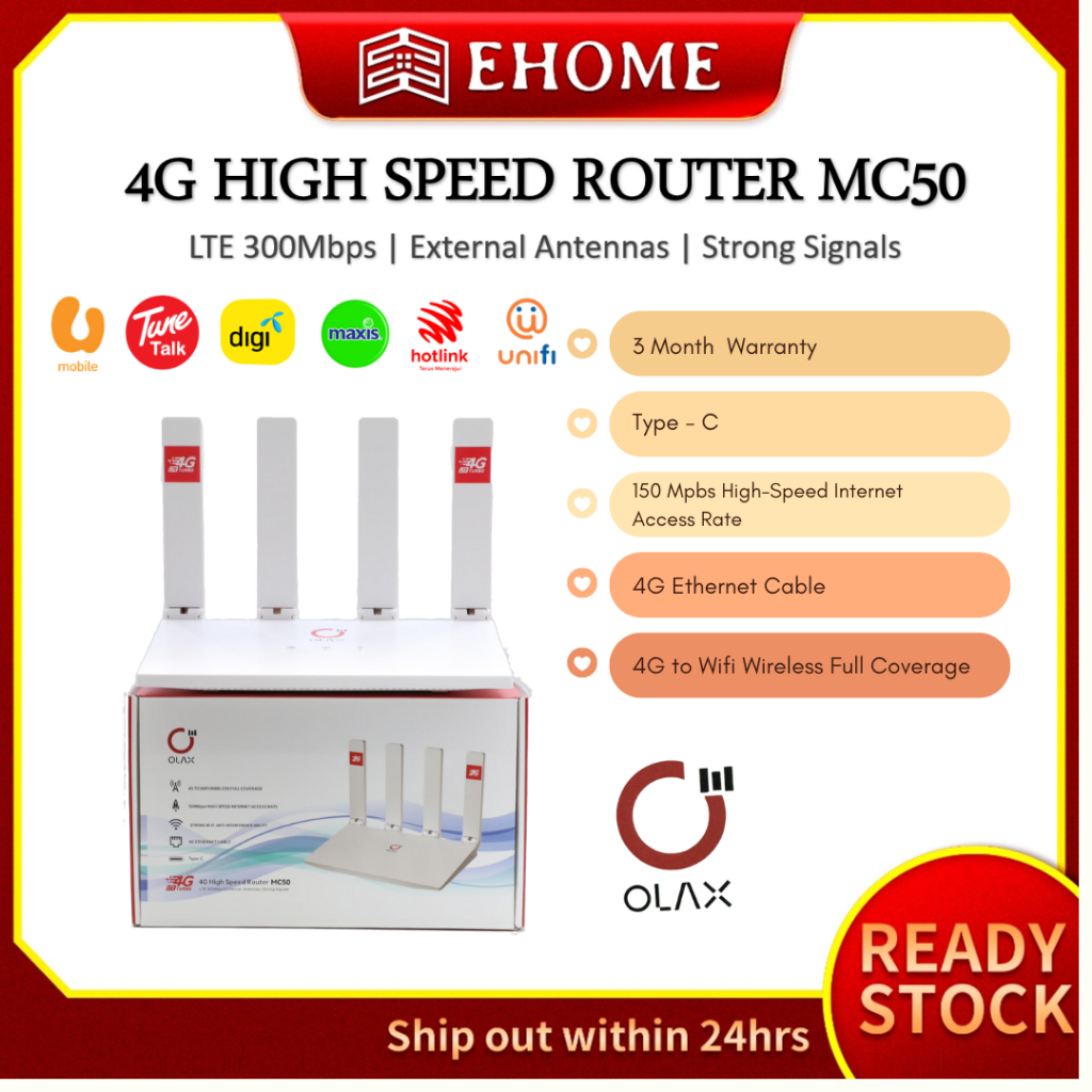 (B28 Modem) OLAX MC50 150Mbps Folded Dual Power Usb-C and Wireless ...