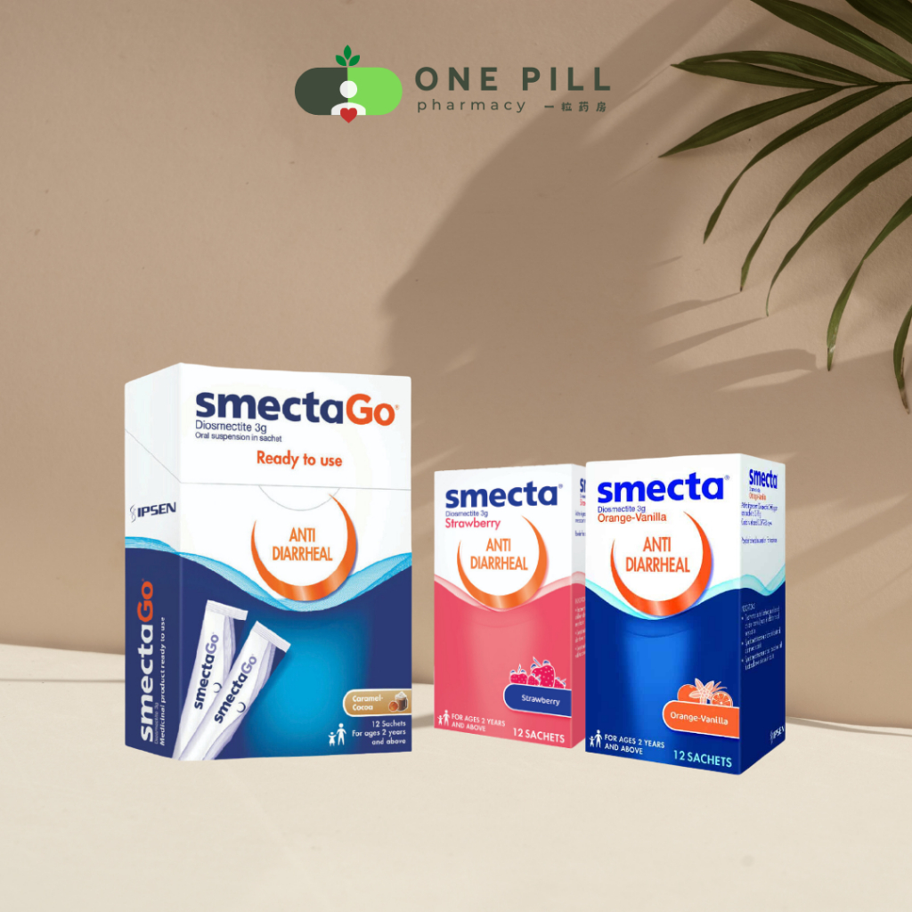 Smecta/ SmectaGo Anti Diarrheal | Exp: 02/2025 | Shopee Malaysia