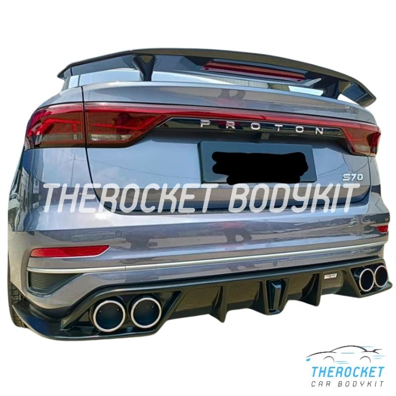Proton S70 2023-2024 Advance GT Full Skirt Bodykit Material ABS With ...