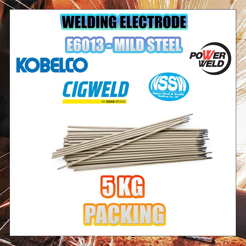 KOBELCO / NITTETSU / CIGWELD / POWERWELD WELDING ELECTRODE E6013 RB26 ...