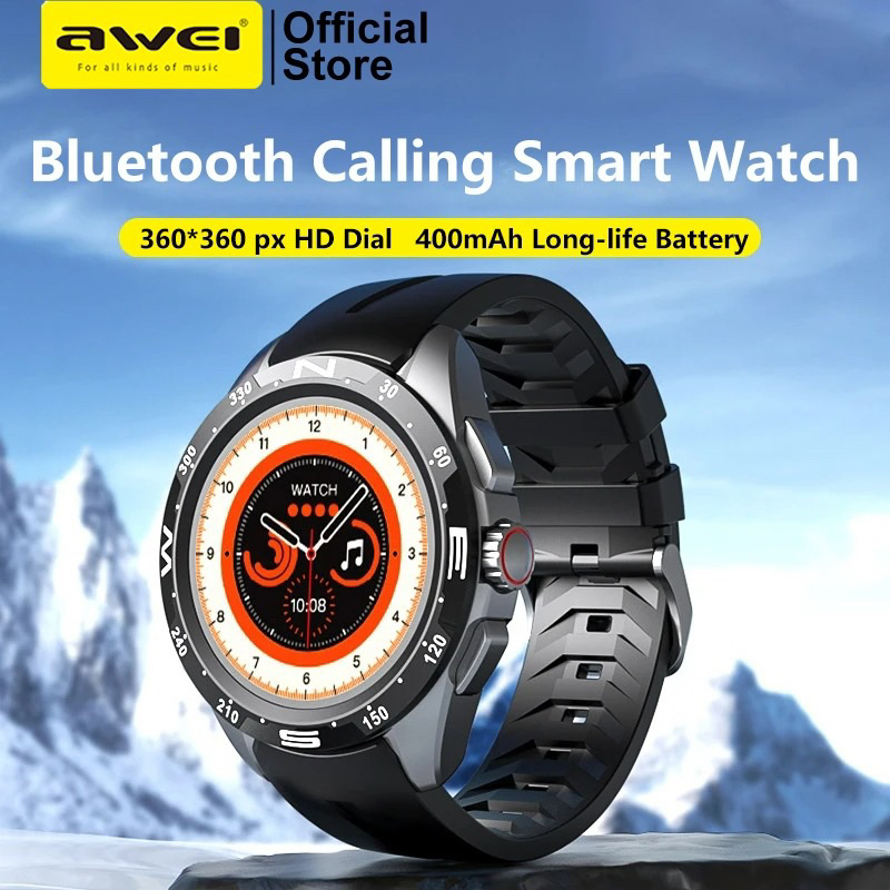 Awei H22 Smart Watch P67 Waterproof GPS Fitness Watch 1.39-inch 360*360 ...
