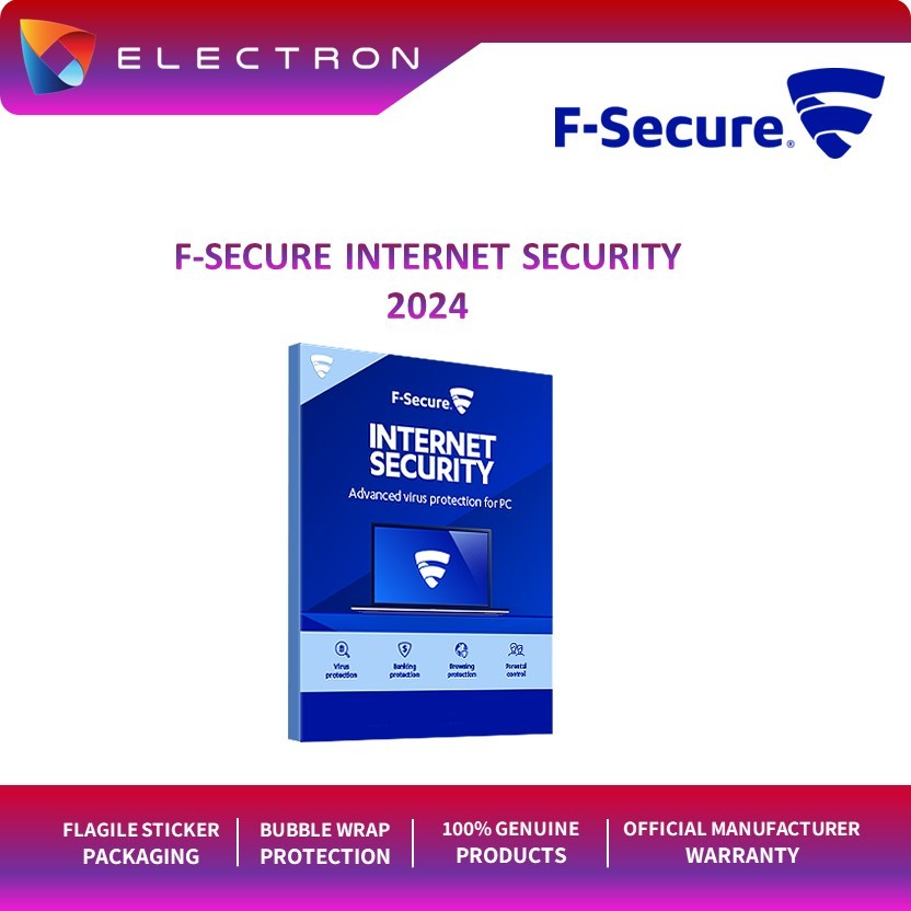 F-secure Antivirus 1 User 3 Years License - Advanced Protection For PC ...