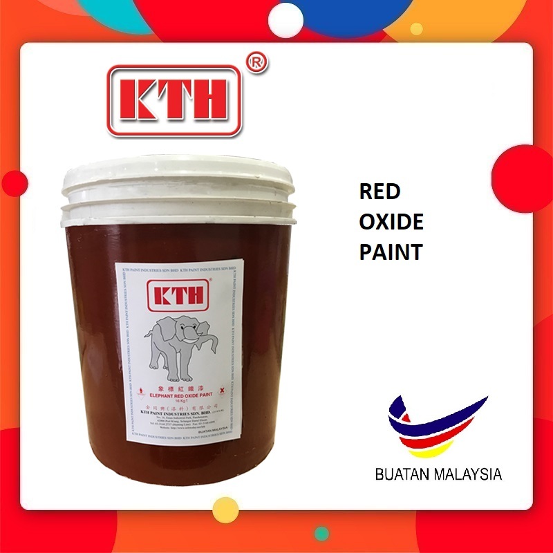 16KG KTH Elephant Brand cat besi anti karat /anti rust paint /cat anti ...
