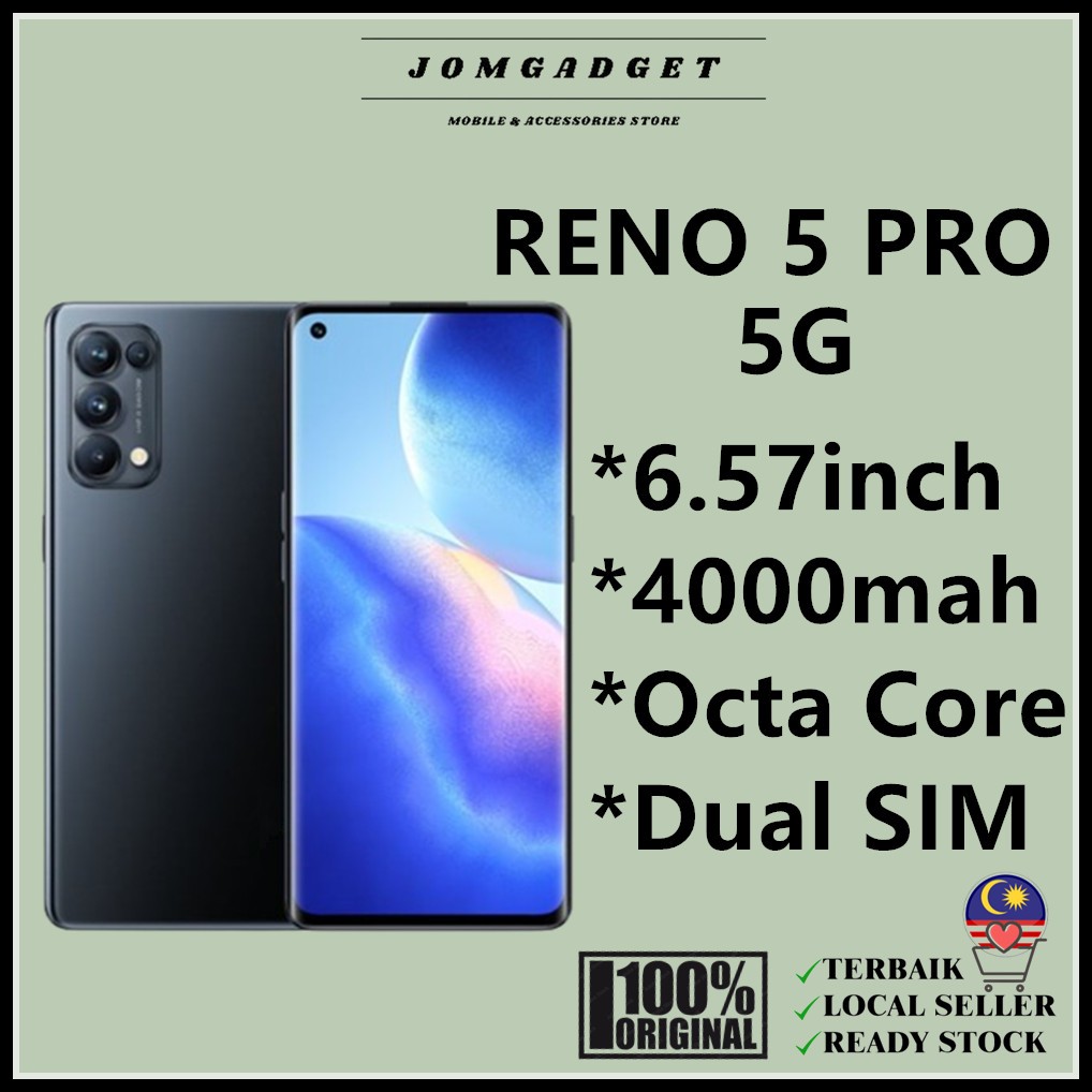 OPPO Reno5 Pro ( 12GB RAM + 256GB ROM 6.55" 64MP 4350mAh ) - ( FREE ...
