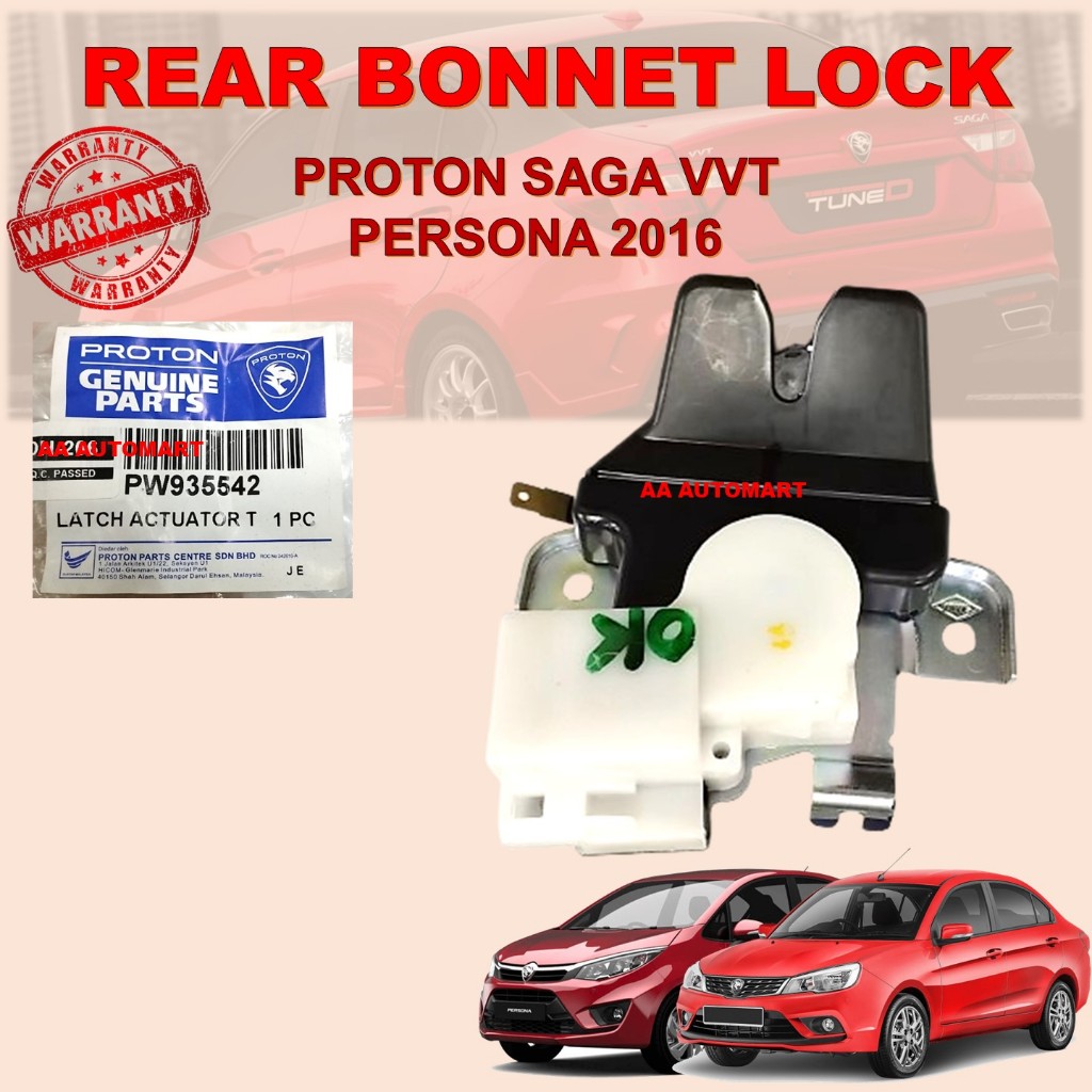 PROTON SAGA VVT PERSONA 2016 BONNET INNER LOCK ORIGINAL (PW935542 ...