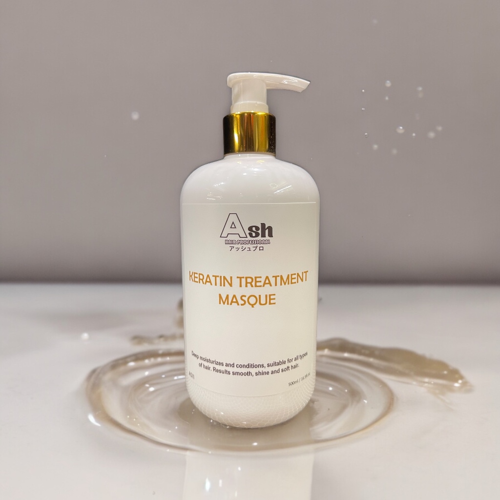 ASH Japan Keratin Treatment Mask Conditioner 500ml | Shopee Malaysia