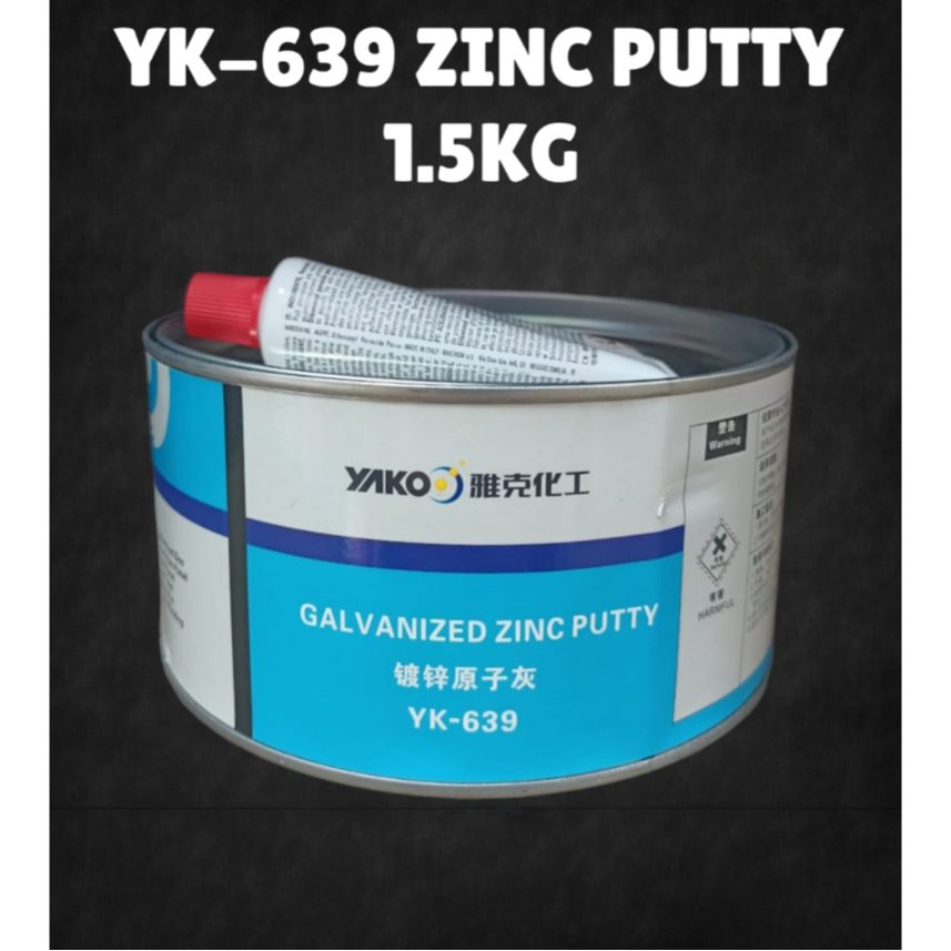 YAKOO 639 ZINC PUTTY WITH HD 1.5KG | Shopee Malaysia
