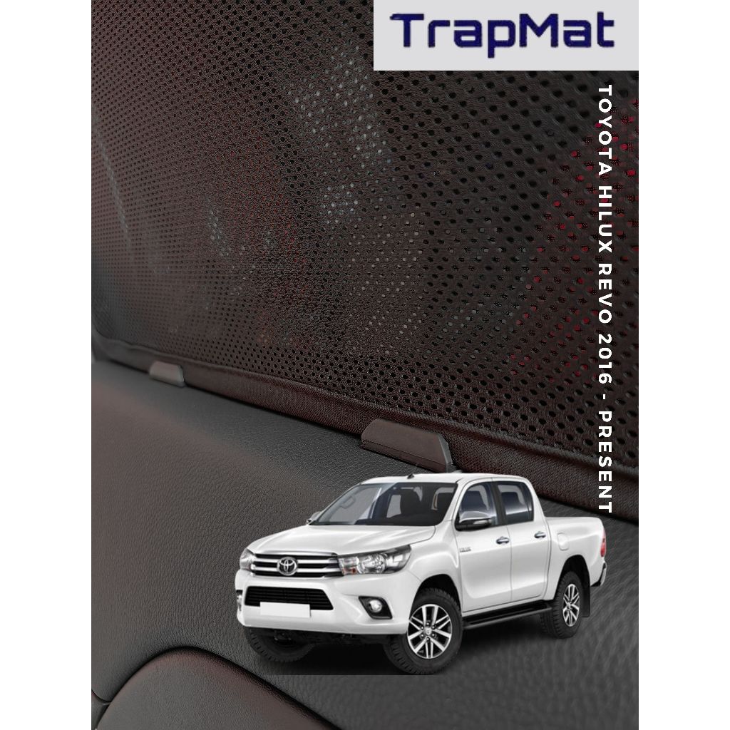 Sunshade Magnetic for TOYOTA HILUX REVO 2016-PRESENT - UV Proof ...