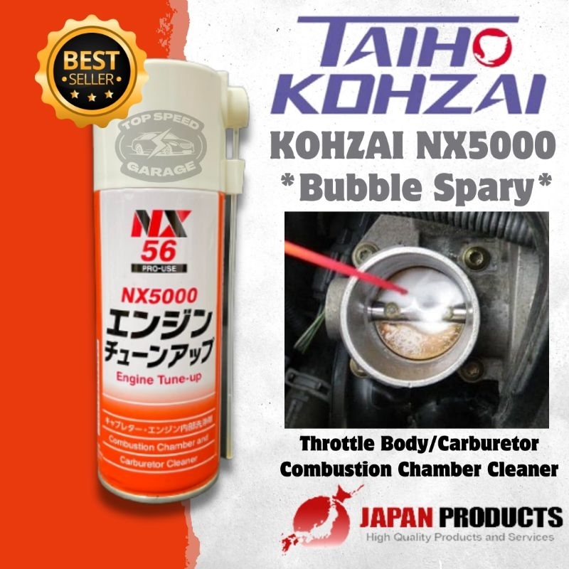 [ MAKE IN JAPAN ] Taiho Kohzai Throttle Body NX5000 Engine Tune-Up Cleaner Conditioner 240ml ...