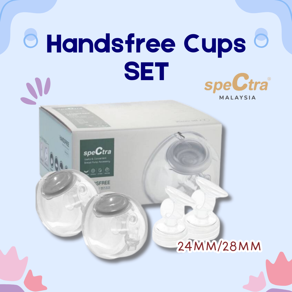 ORIGINAL MALAYSIA SPECTRA FULL SET DOUBLE HANDSFREE CUP SET 24MM & 28MM ...