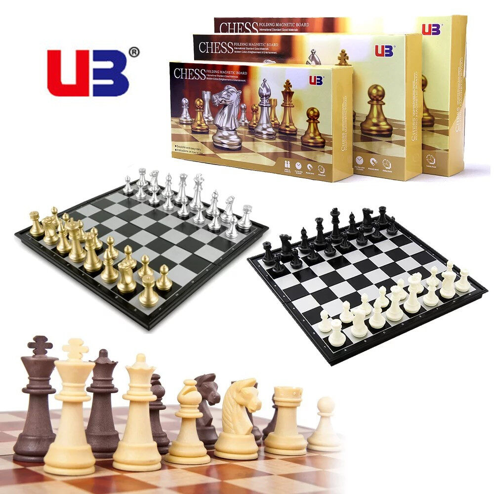 U3 Chess Set Magnetic Folding Board Toromont Size International Chess ...