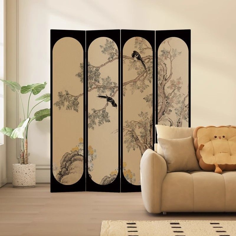 Divider room Chinese style screen partition living room shop tea room ...