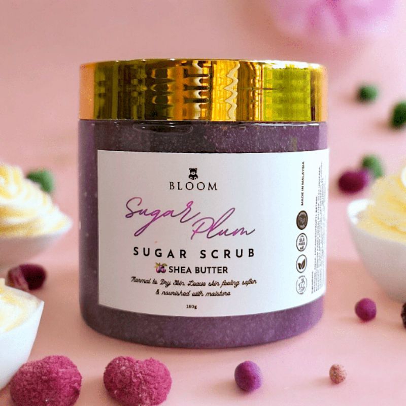 Sugar Plum - Body Scrub for Smooth Supple Skin, 250g | Shopee Malaysia