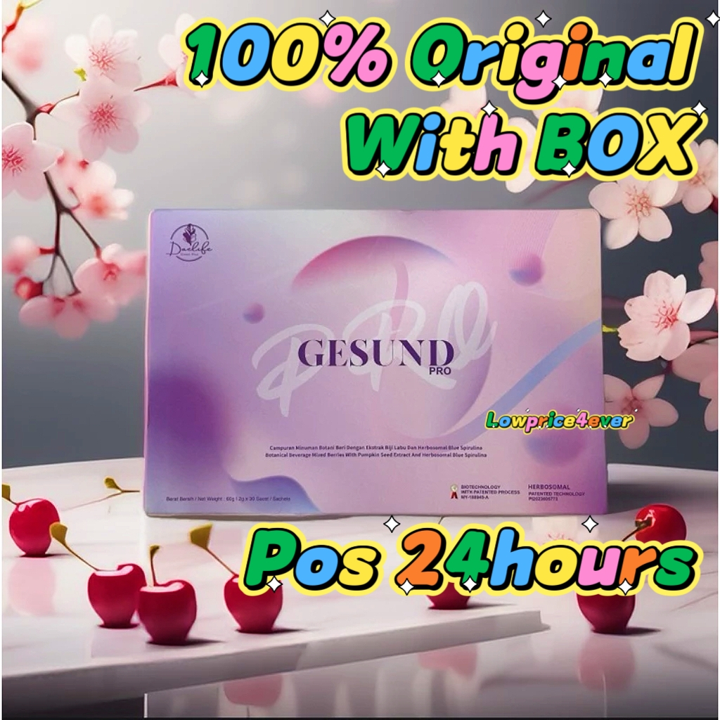 Gesund Pro最新包装 Exp07/2026 今天发货 READYSTOCK 现货】Daelife x Gesund+ 护眼之王 ...