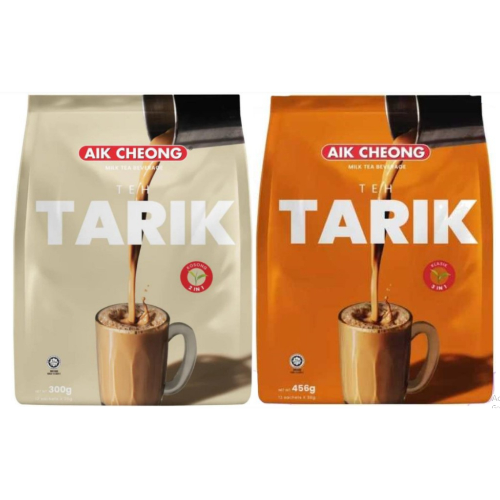 AIK CHEONG (3 in 1 Klasik Teh Tarik/ 2 in 1 Kosong)(12 sachets ...