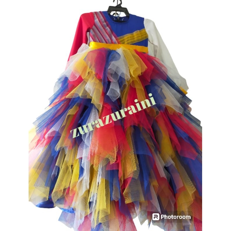 Dress Kayangan Merak Merdeka | Shopee Malaysia