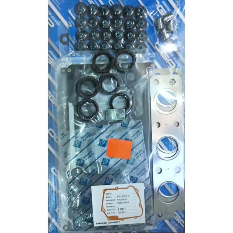 TOP OVERHAUL SET NAZA RIA 2002Y KIA CARNIVAL 2002Y ENGINE 2.5 CC V6 24V ...