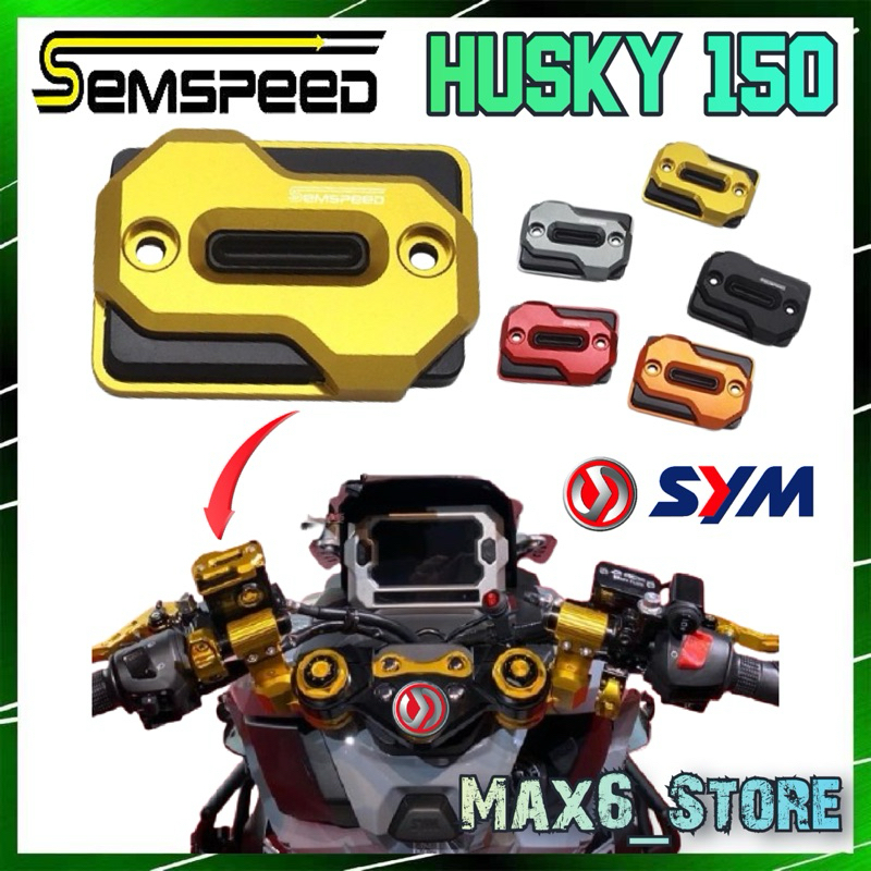 SEMSPEED SYM Husky150 Front Master Brake Pump Cap Brake Cover Cap SYM ...
